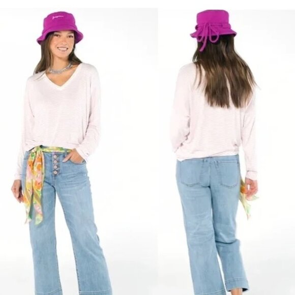 CAbi | Tops | Cabi 633 Serenity Tee Pale Spring 223 Large Euc | Poshmark